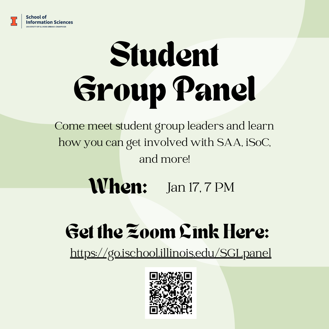 Student Group Panel | School of Information Sciences